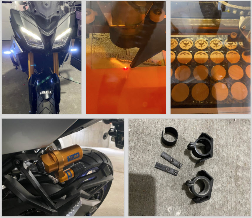 Motorcycle Upgrades and Lasers and Lights! – Interwebs of Joe